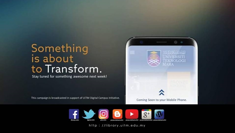 Digital Campus UiTM Library Mobile Applications - Perpustakaan UiTM