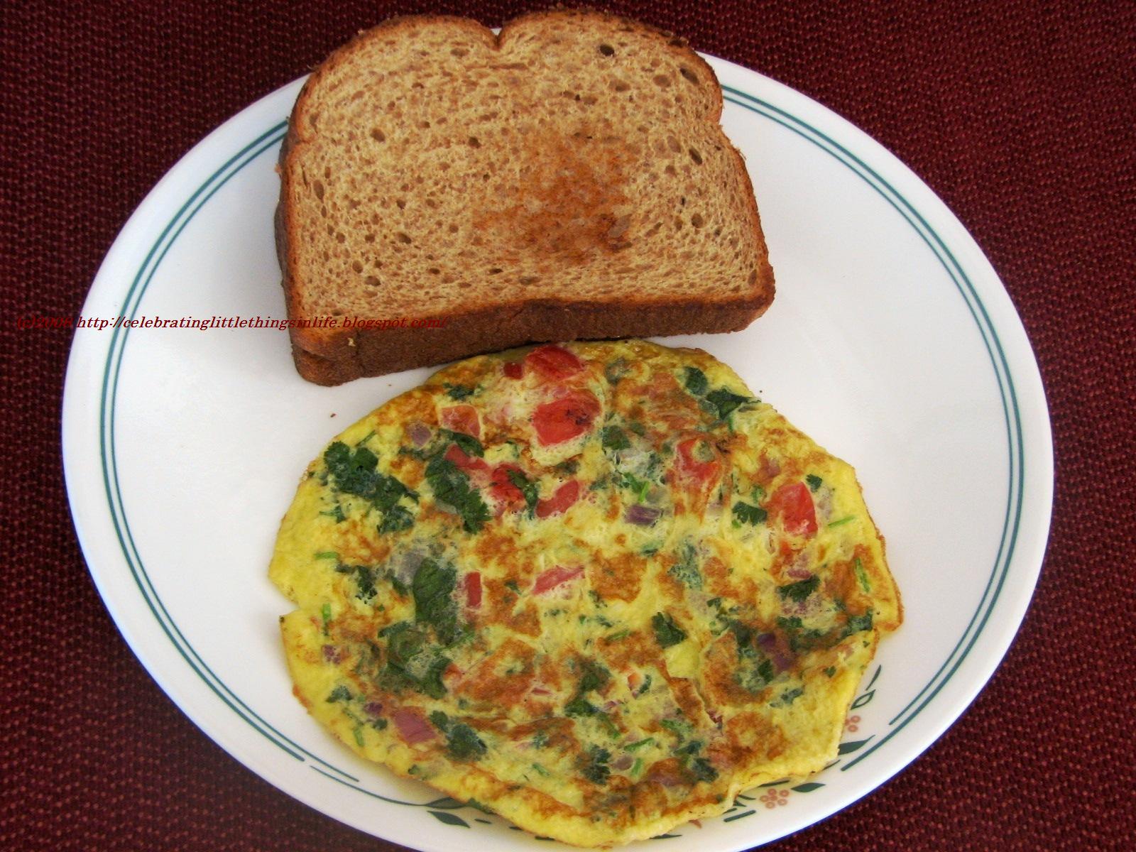 Celebrating Little Things In Life: Egg Omelet