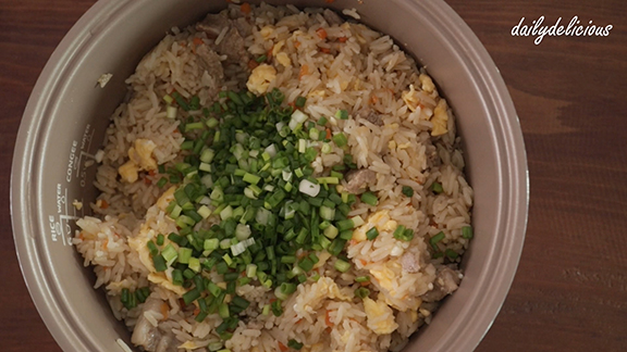 dailydelicious: Rice cooker Fried rice