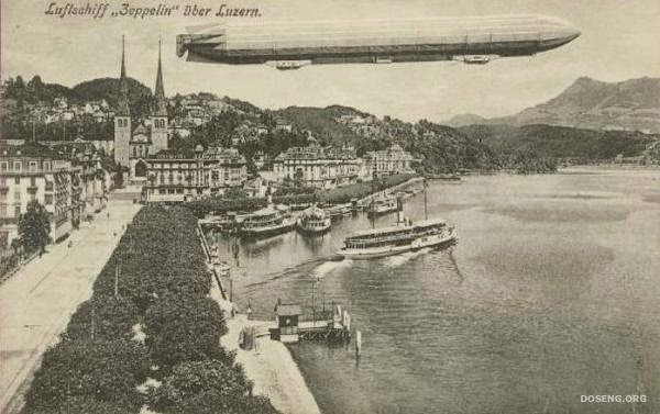 Vintage Photos of Zeppelin Airships in the early 20th Century ~ Vintage ...