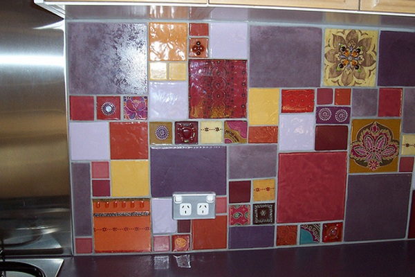 Handcrafted Splashbacks @ The Kitchen Design