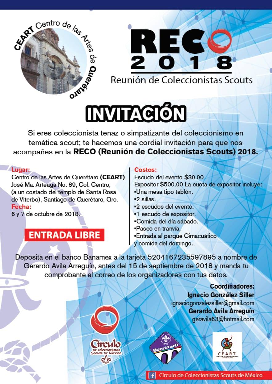 colección scout méxico: 2018