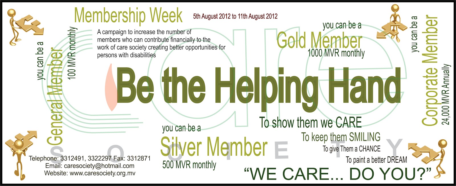 Job Maldives - Fresh Jobs in Maldives: “BE THE HELPING HAND” Campaign