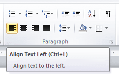 Mengatur Tulisan Menjadi Rata Kiri Kanan dan Tengah Pada Ms Word - cekrisna