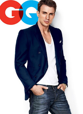 Celebrity Update: Chris Evans wears Gucci on the cover of GQ magazine’s ...