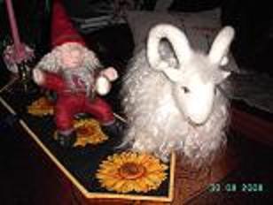 Marianne´s hantverk : FELTED BUCK - TOVAD BOCK