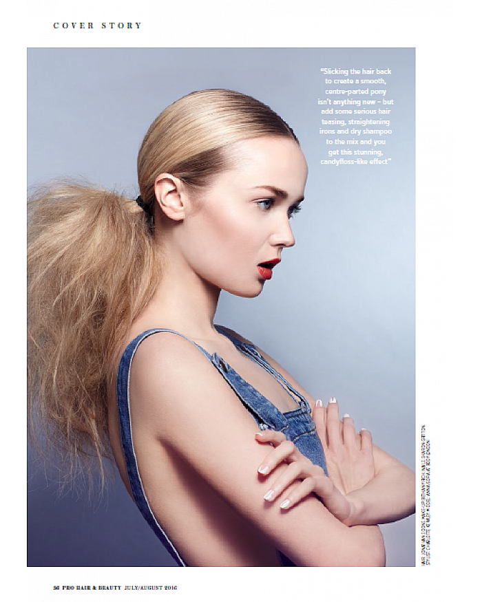 Anna-Sofia Ali-Sisto Fan Blog: Anna-Sofia Ali-Sisto for Pro Hair & Beauty Magazine