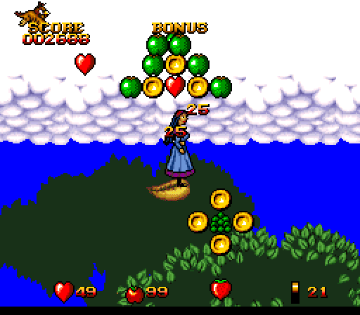 Super Adventures in Gaming: Snow White in Happily Ever After (SNES)