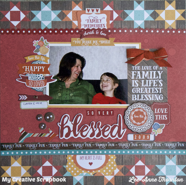 Love The Journey: My Creative Scrapbook November Main Kit Layouts