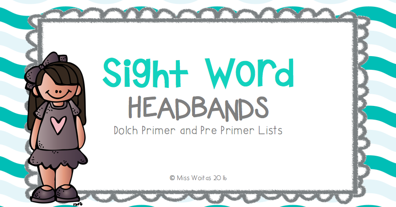 More Fun in 1: Sight Word HEADBANDS