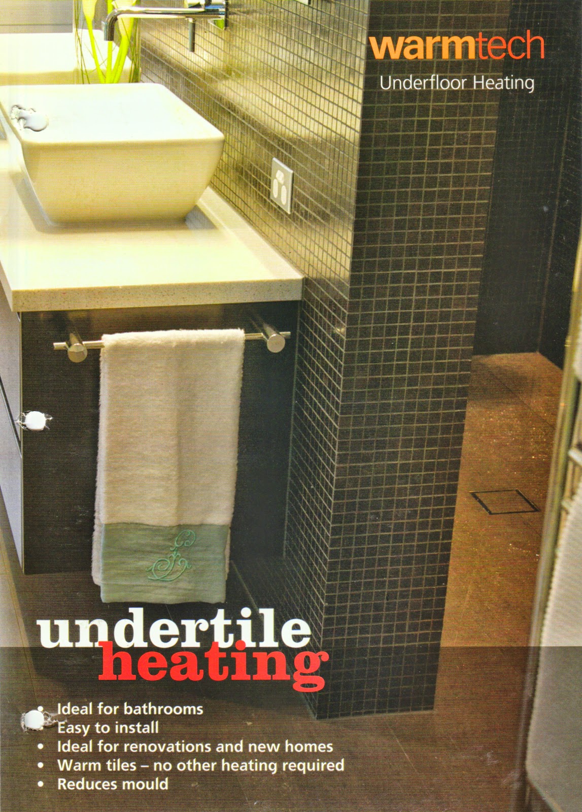 Mark & Pete's New Home - McDonald Jones Homes - 'Douglas 10M' : WarmTech Undertile/Underfloor ...