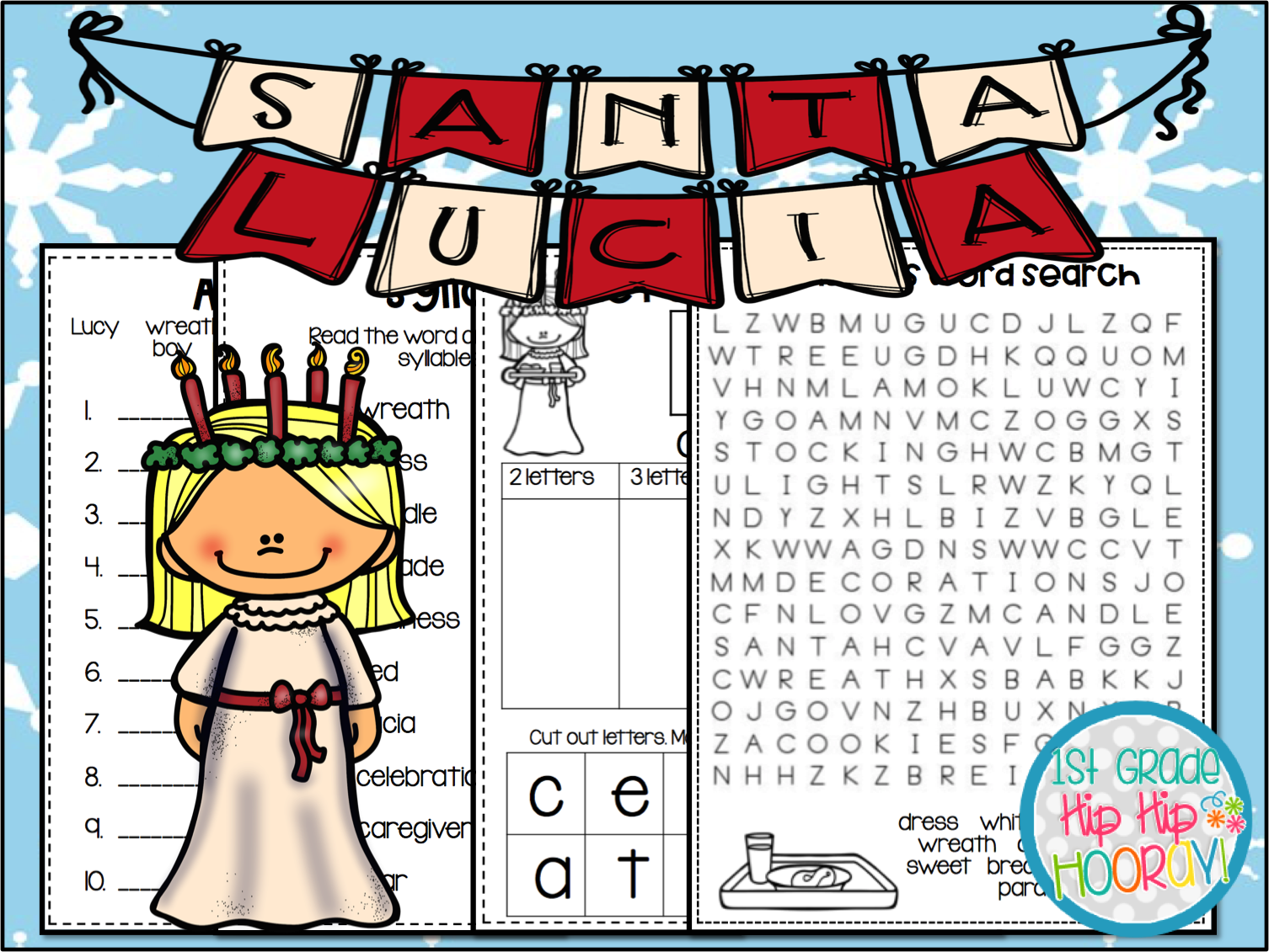 1st Grade Hip Hip Hooray!: Holidays Around the World...St. Lucia!