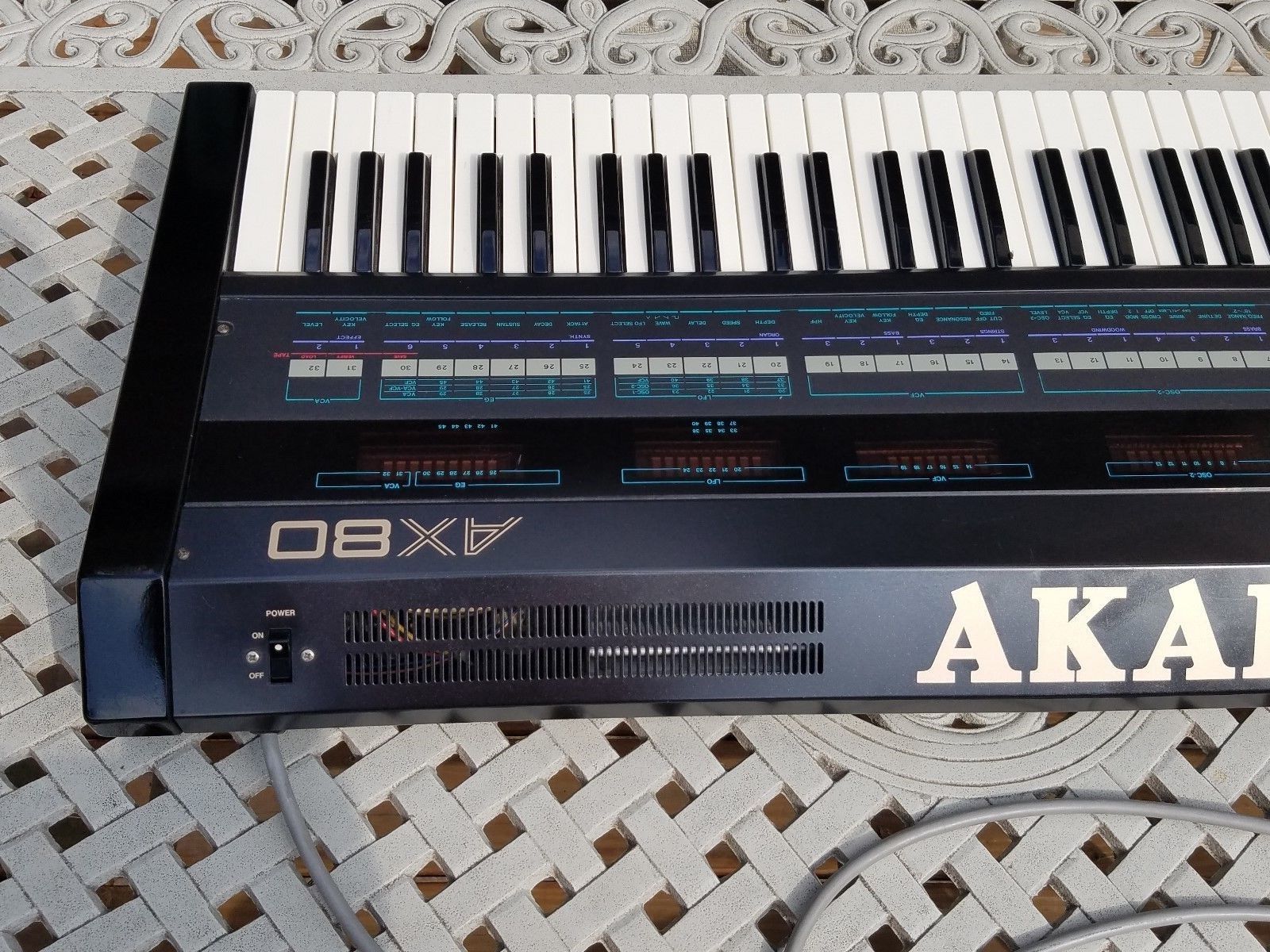 MATRIXSYNTH: Akai AX80 Vintage Analog Synthesizer