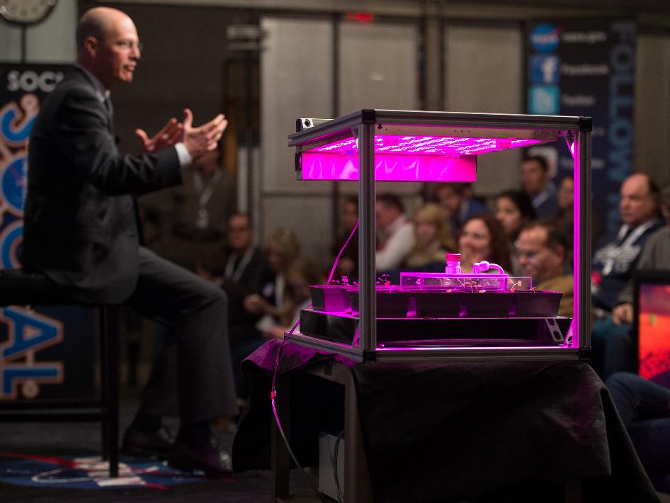 Suburban spaceman: NASA Vegetable Production System "Veggie"