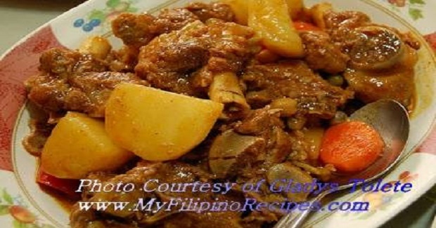 Filipino Goat Caldereta Recipe - Kusina Master Recipes