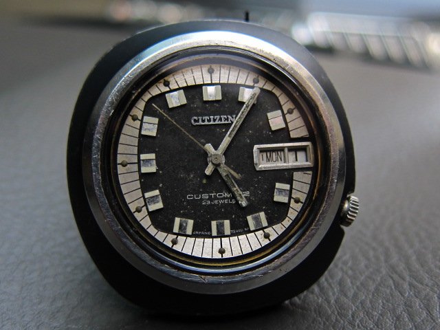 jam & watch: Citizen Custom V2 - Black-Silver Dial (Sold)