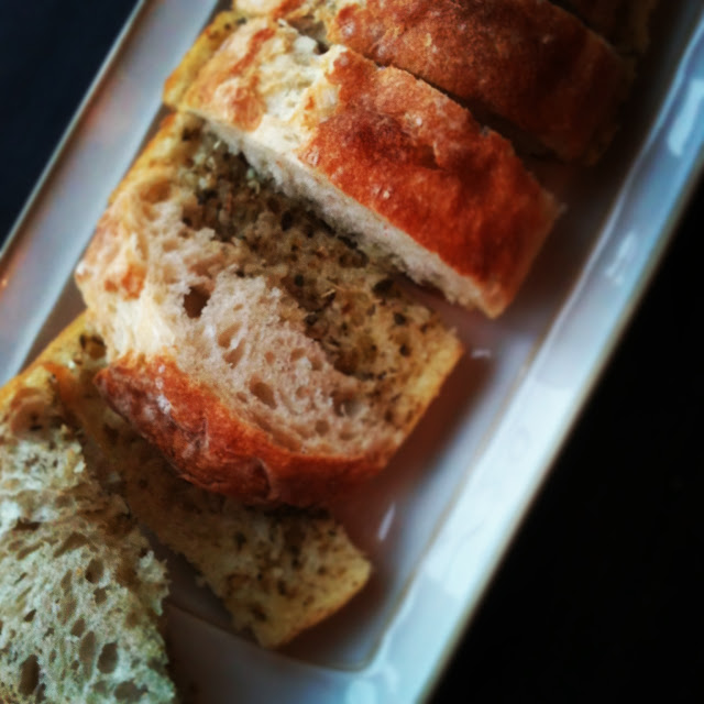 Butter & Chocolate -: - Garlic Ciabatta Bread