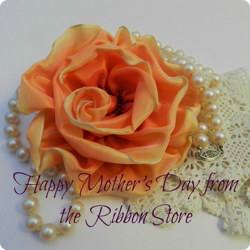 the Ribbon Store: WIRED RIBBON ROSE TUTORIAL - HAPPY MOTHER'S DAY!