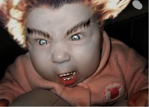 lil Queenie's Paranormal Playhouse: Trippy Tale #15..."Devil Baby"