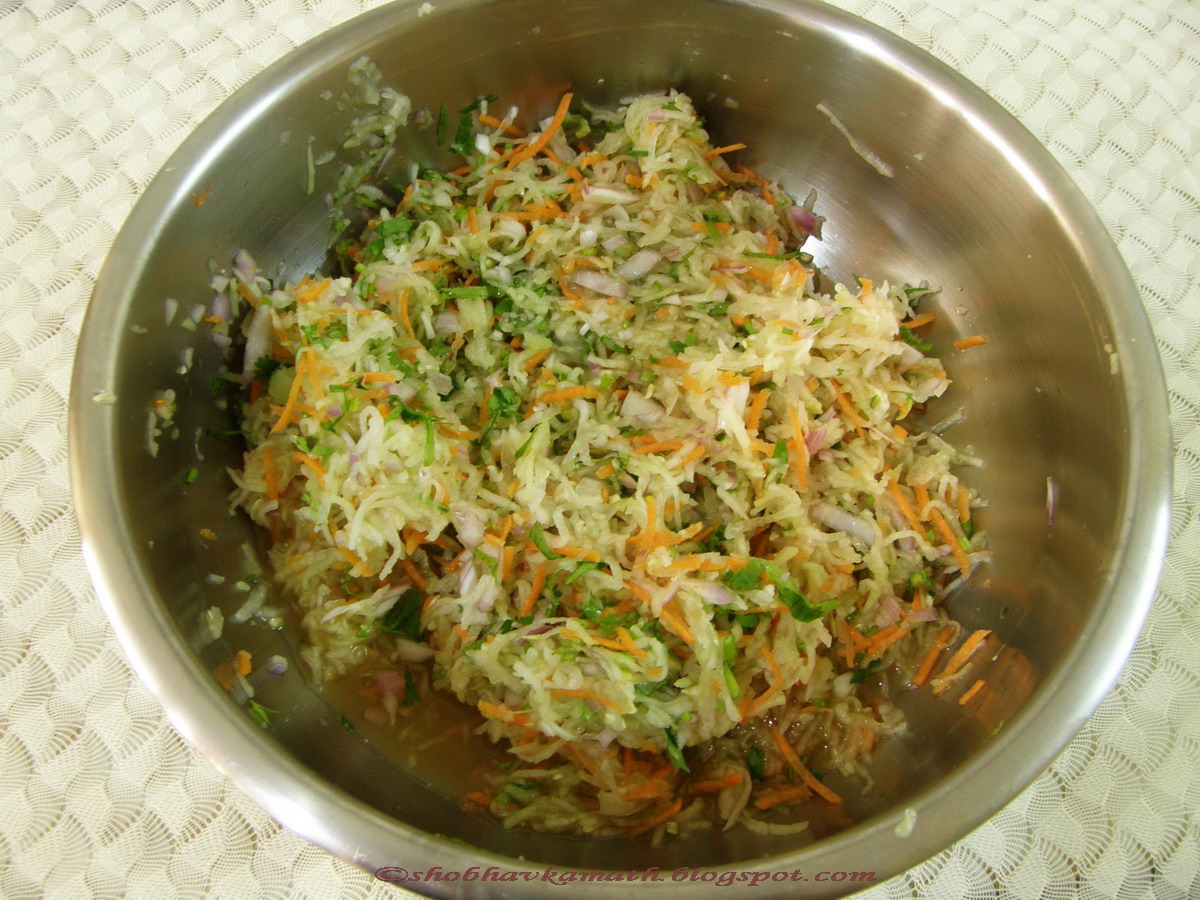 Ladle, Brush & Spade: Ragi and Mixed Vegetable Roti