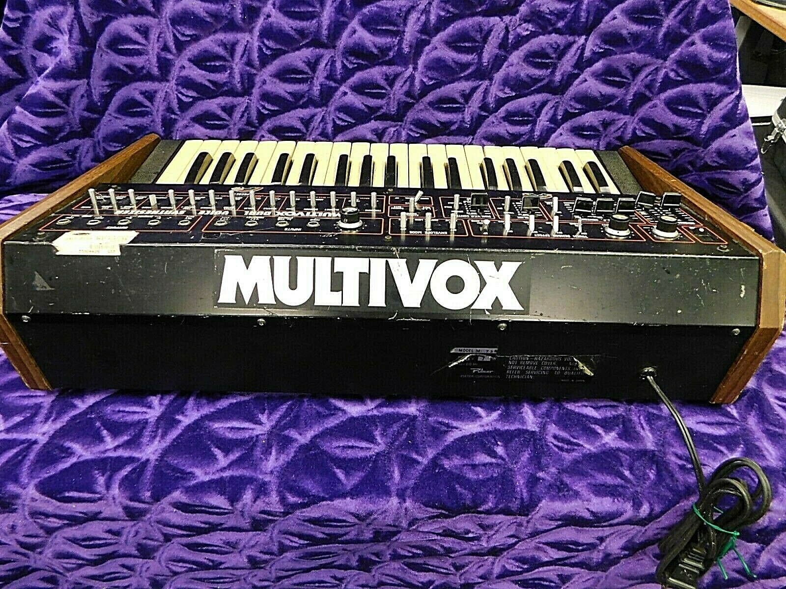 MATRIXSYNTH: Vintage 1978 Multivox MX-75 / Pulser Dual Voice Synthesizer