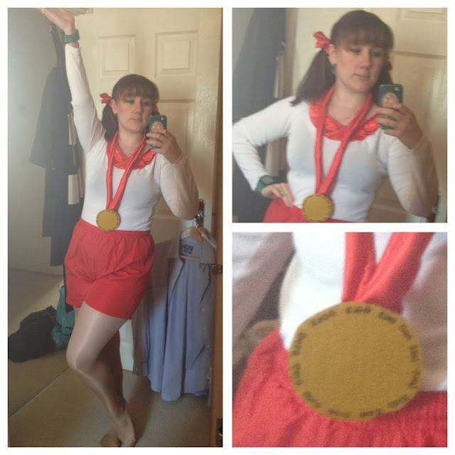 Fancy Dresscapades: Cosplay Costume: Olga Korbut and a Eurovision Party