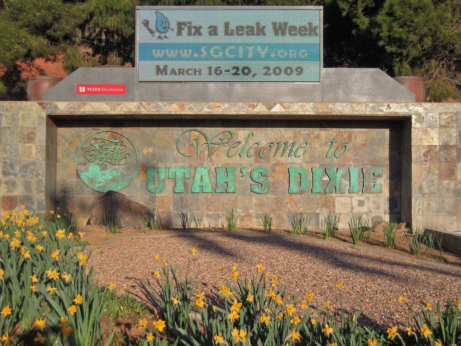 Geographically Yours Welcome: St. George, Utah