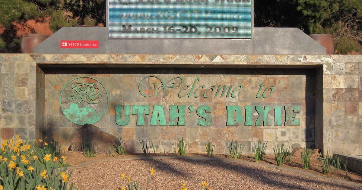 Geographically Yours Welcome: St. George, Utah