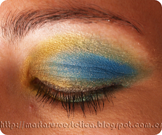 Entre estética y cosmética: Reto 16 looks - Azul - Julio (2/2)