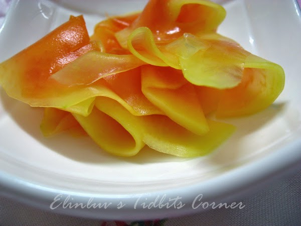Elinluv's Tidbits Corner: Pickled Papaya