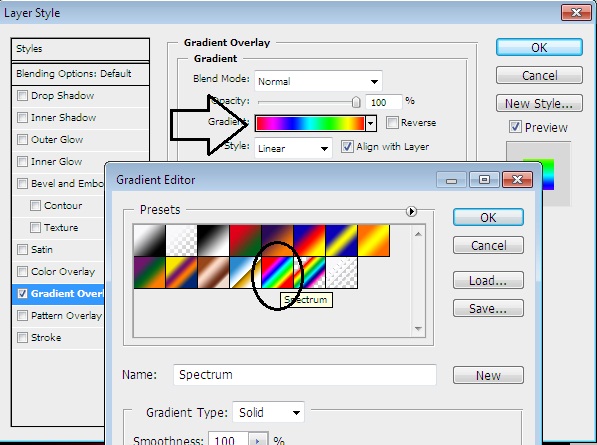 How To Add Rainbow Sparkling Effect On Image Tutorial ~ PhotoShop Tutorial