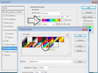 How To Add Rainbow Sparkling Effect On Image Tutorial ~ PhotoShop Tutorial