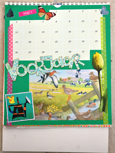 Dreamstuff: knutsel kalender - craft calendar