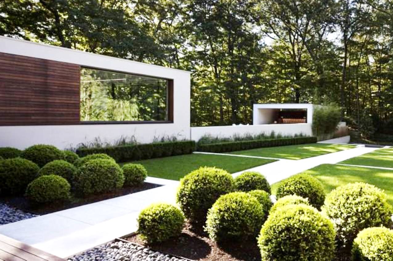 El jardín minimalista: Características e ideas.