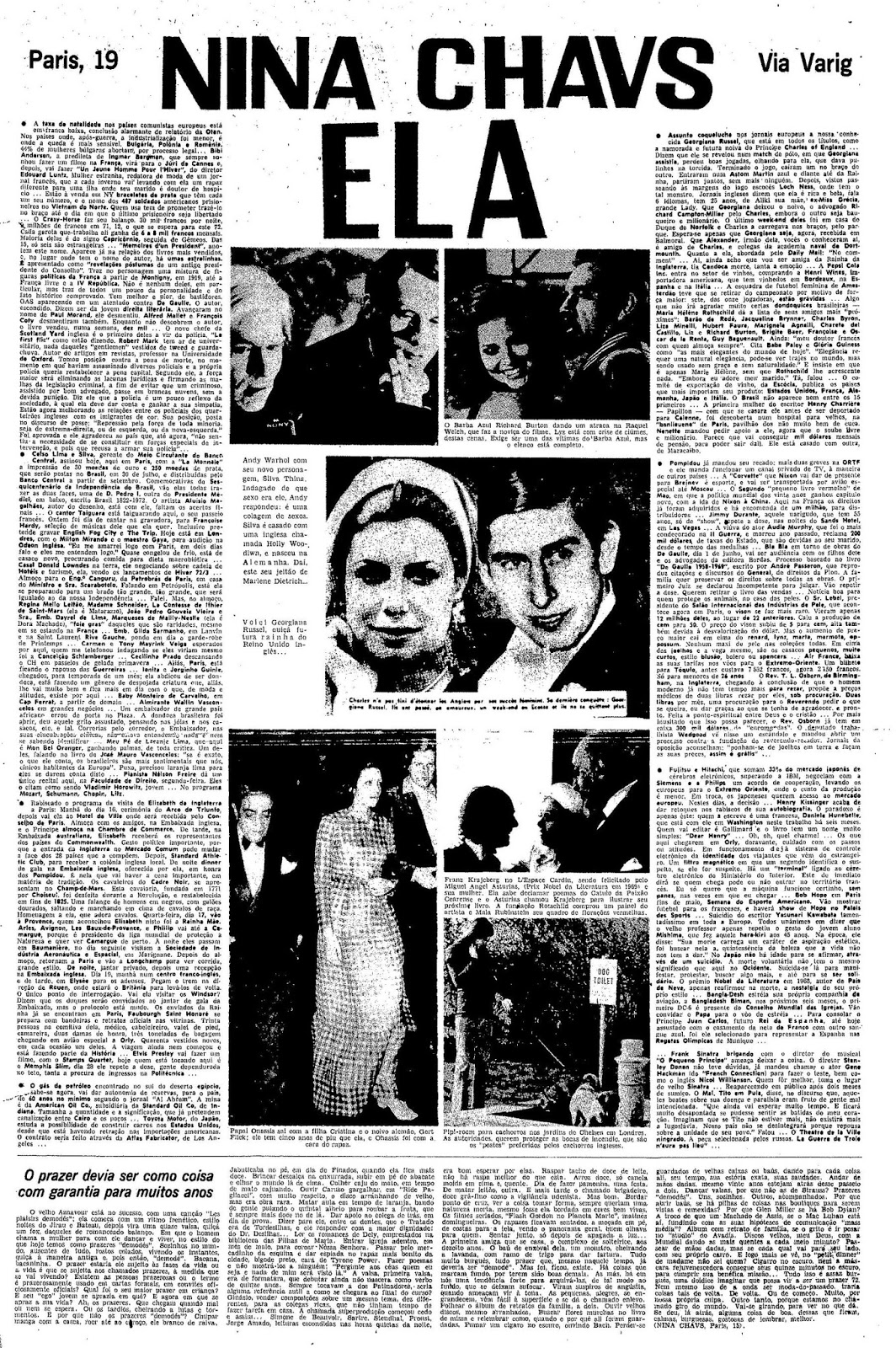 A Inesquecível Nina Chavs: 2016