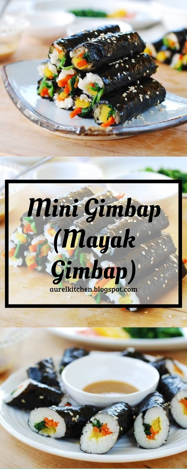 MINI GIMBAP (MAYAK GIMBAP) | Aurel Kitchen