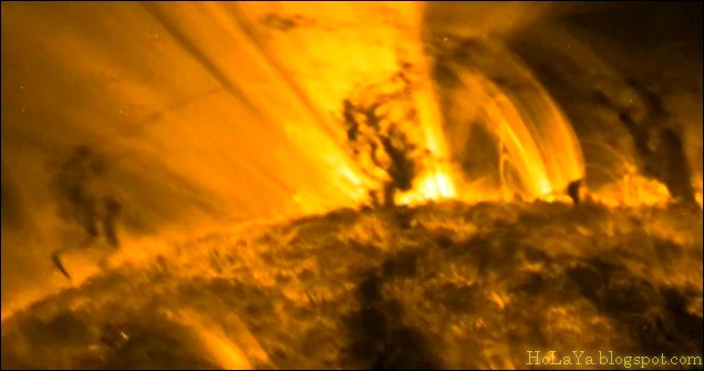 Tornados de fuego en el sol ~ HoLaYa