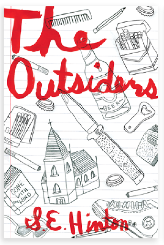 Will Nash - Illustration: 'The Outsiders' book cover illustration