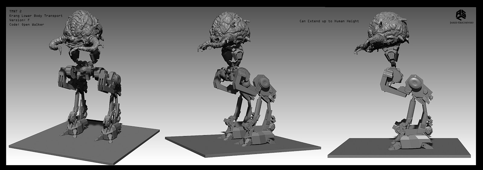 Jared Krichevsky: TMNT 2 - Krang