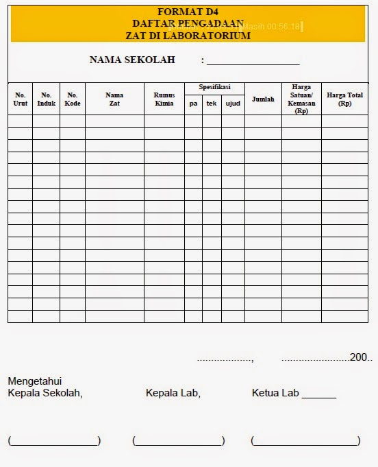 PENGELOLAAN LABORATORIUM: ADMINISTRASI LABORATORIUM