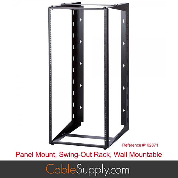 CableSupply.com Products: Panel Mount, Swing-Out Rack, Wall Mountable