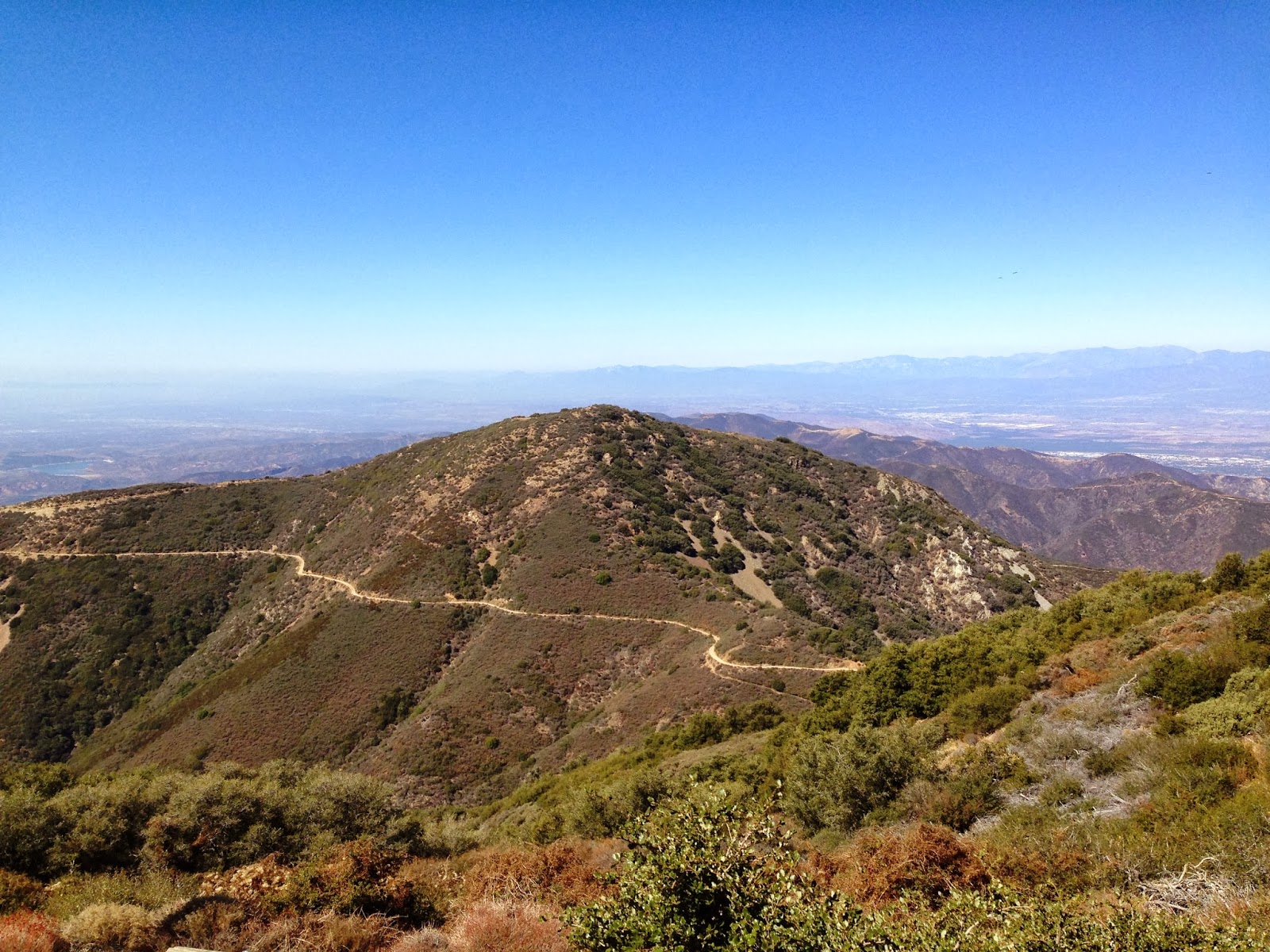 Top of Saddleback Mountain (Santiago Peak)