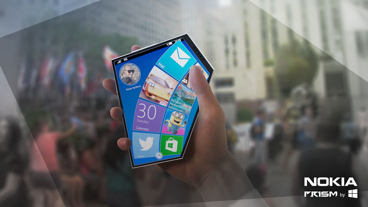 AfriTech's: Nokia weird Prism smartphone concept