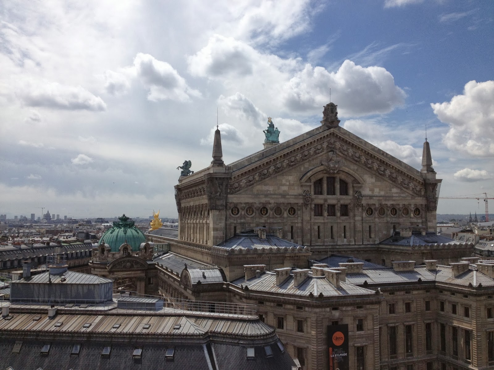 Un-French in France: Parisian Places: Galeris Lafayette Rooftop & Terrace