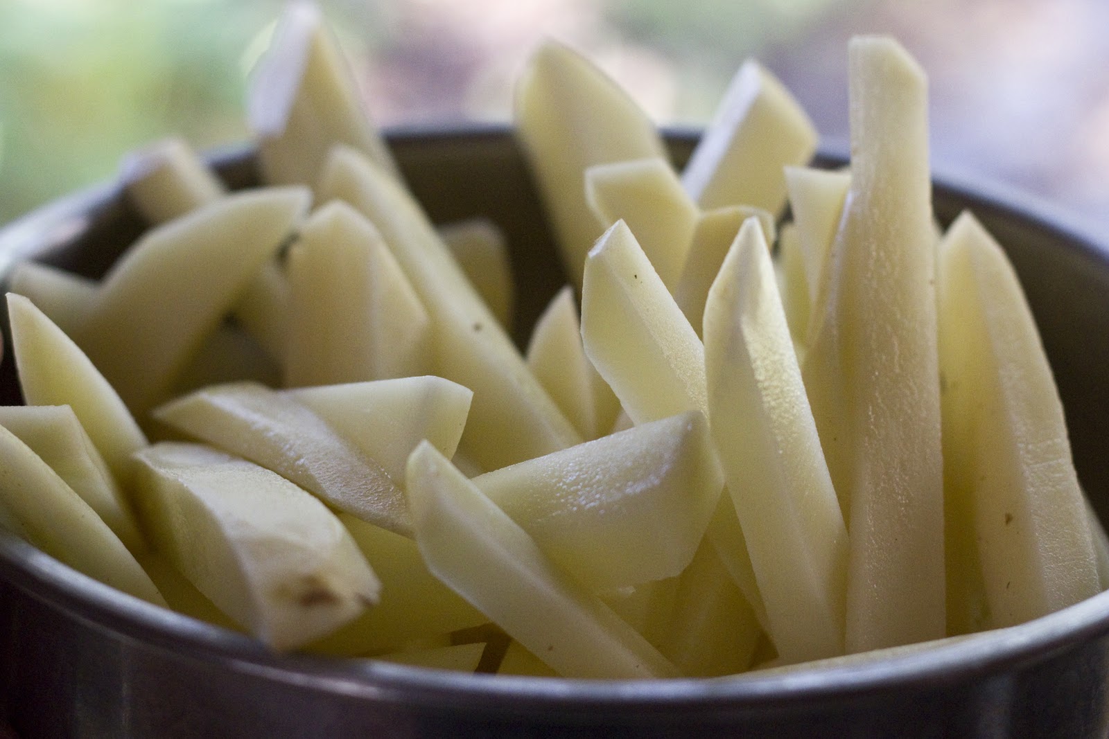 The Colors Of Indian Cooking: Indian-Style Fries, Fast and Easy