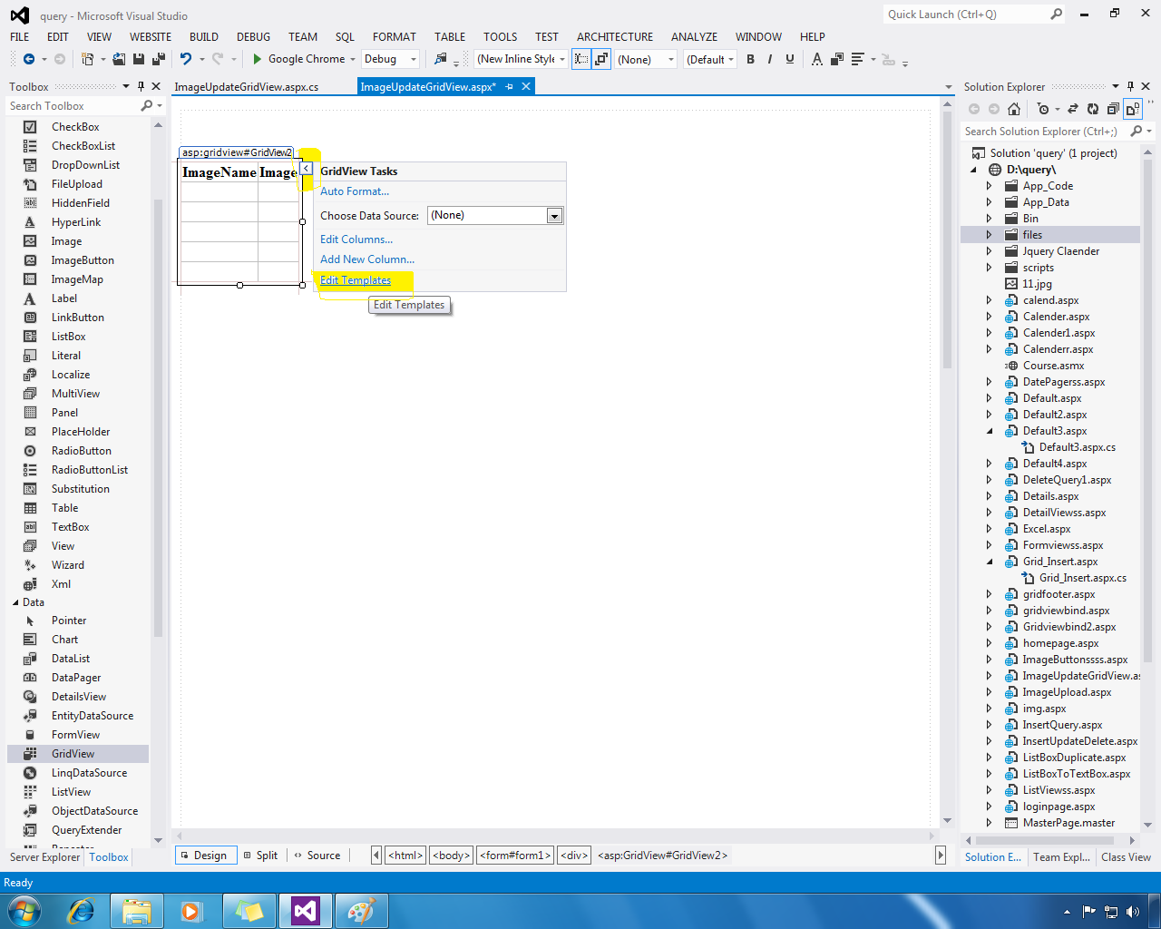 Image Update in GridView Using Asp.Net C# ~ ScreenShotsDrizzles
