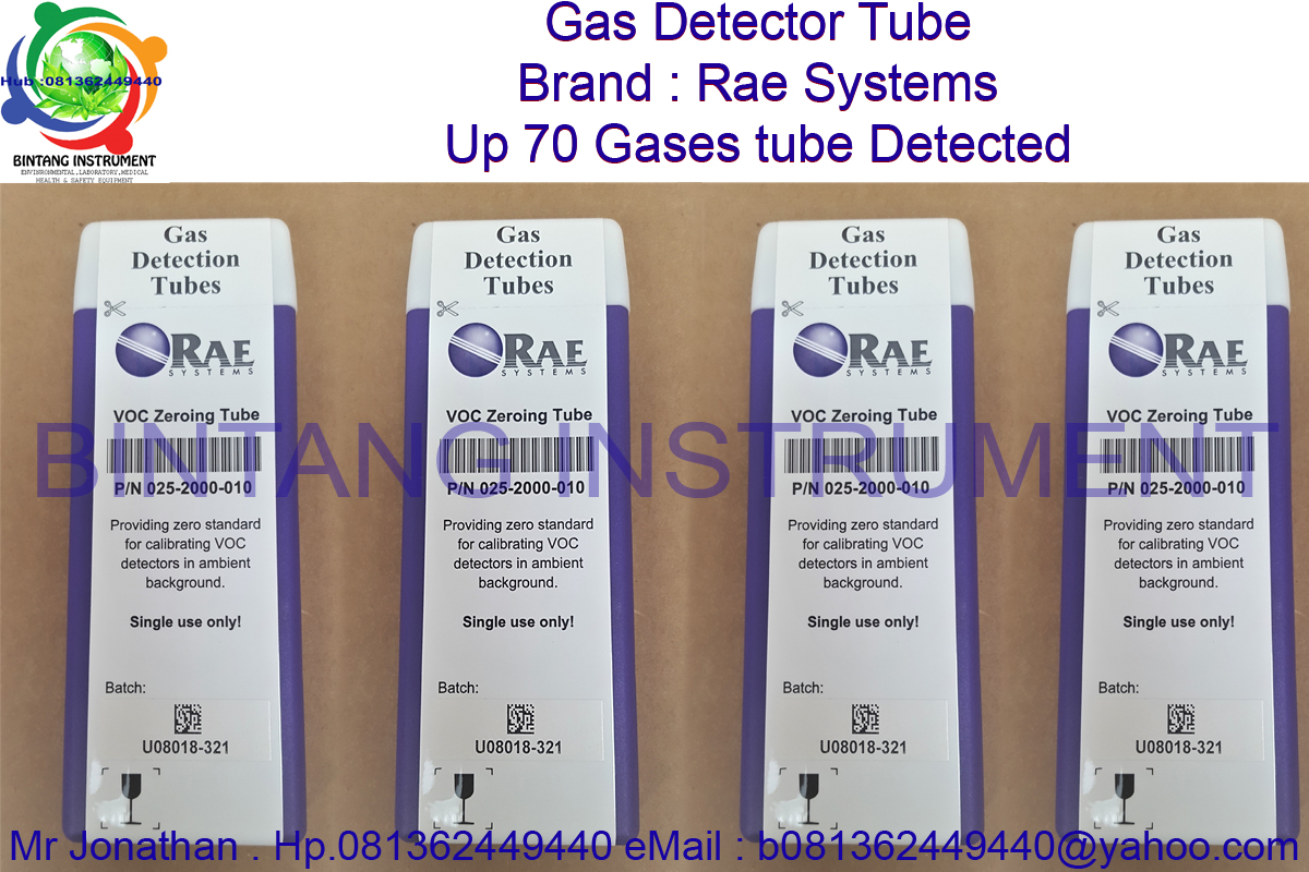 .: 081362449440 Jual Gas Detector Tube Rae Systems _ Gas detector tube ...