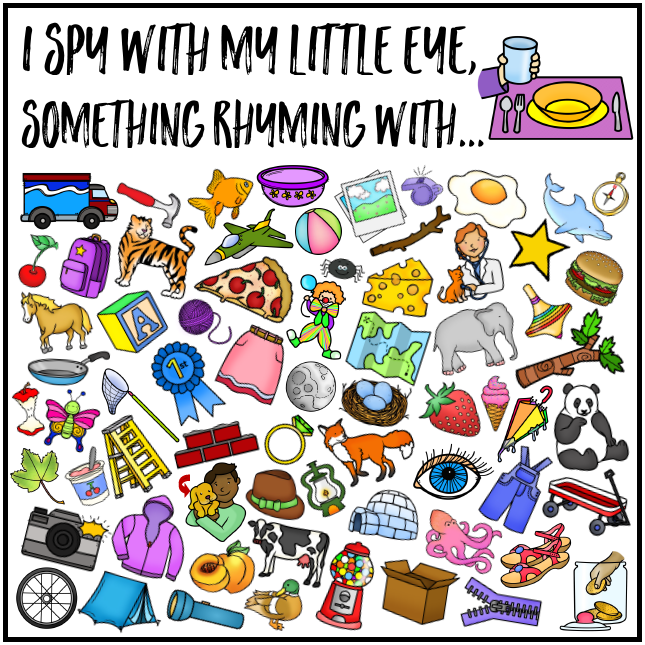 Word Family I Spy Mats | you clever monkey