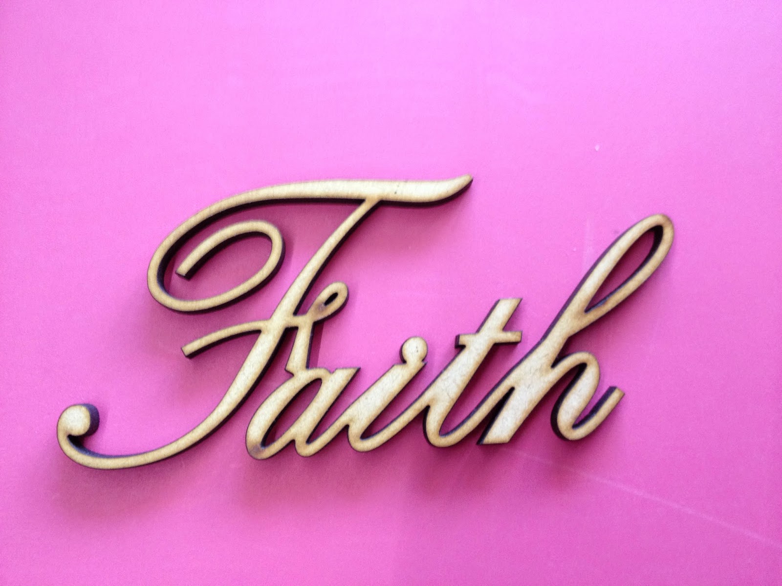 Lettering - Faith