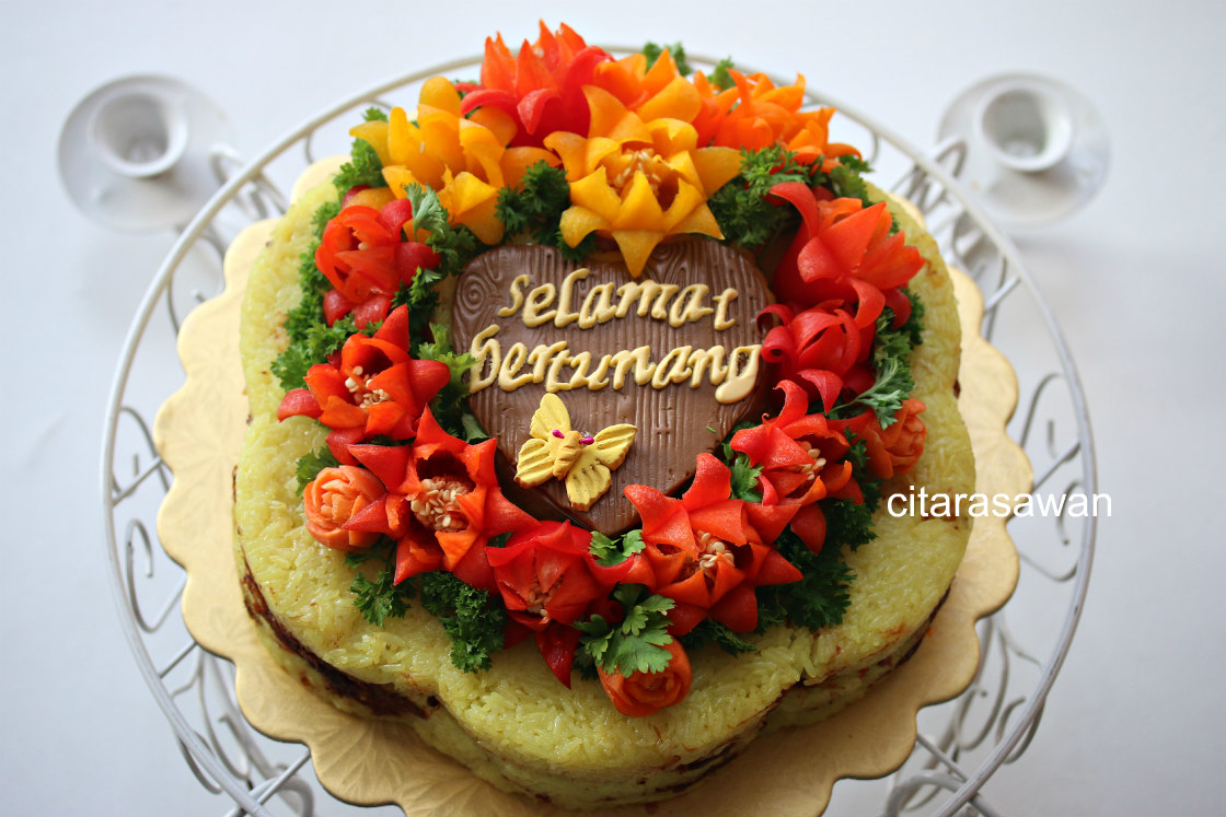 Pulut Kuning Berhias Gandingan Moden dan Tradisi ~ Must Read!